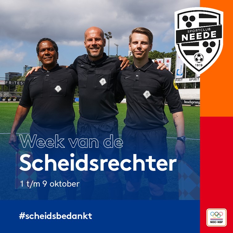 Week van de scheidsrechter | Sportclub Neede